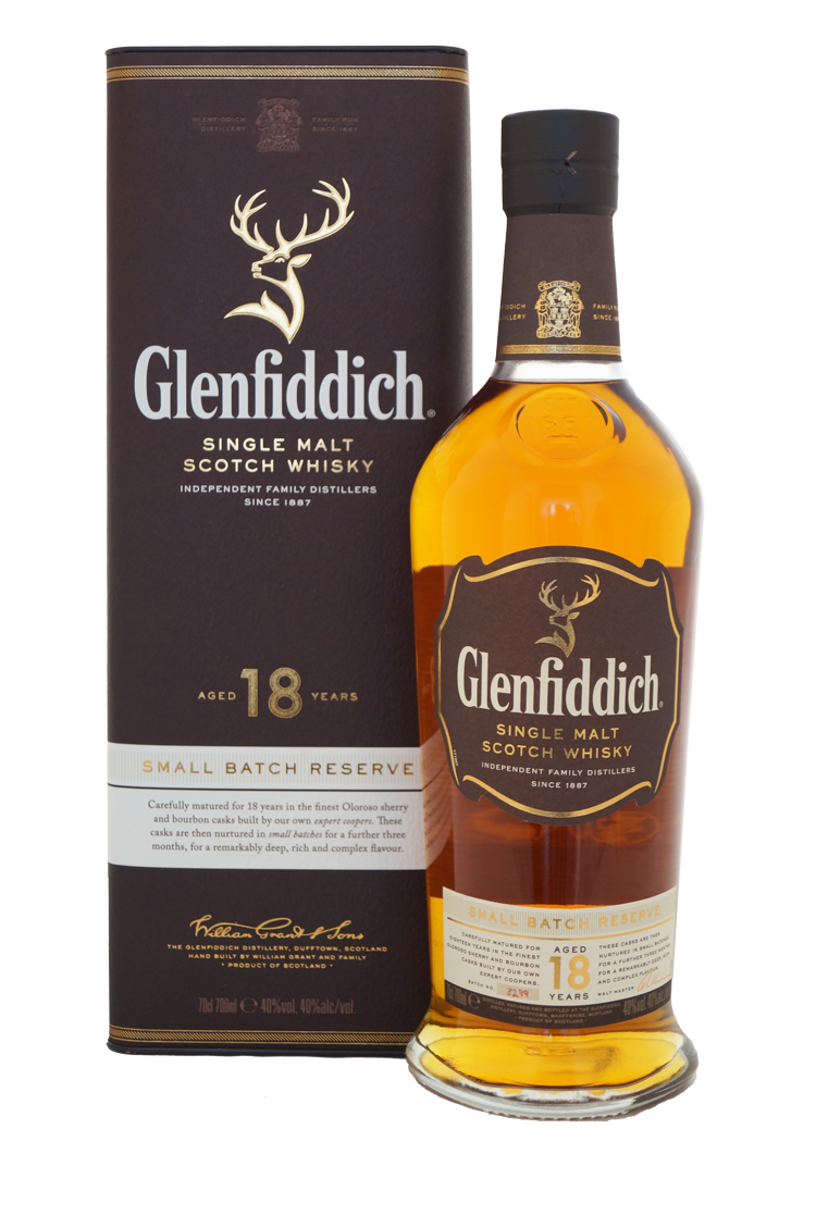 Glenfiddich 18 Jahre Small Batch Reserve Whisky Online kaufen